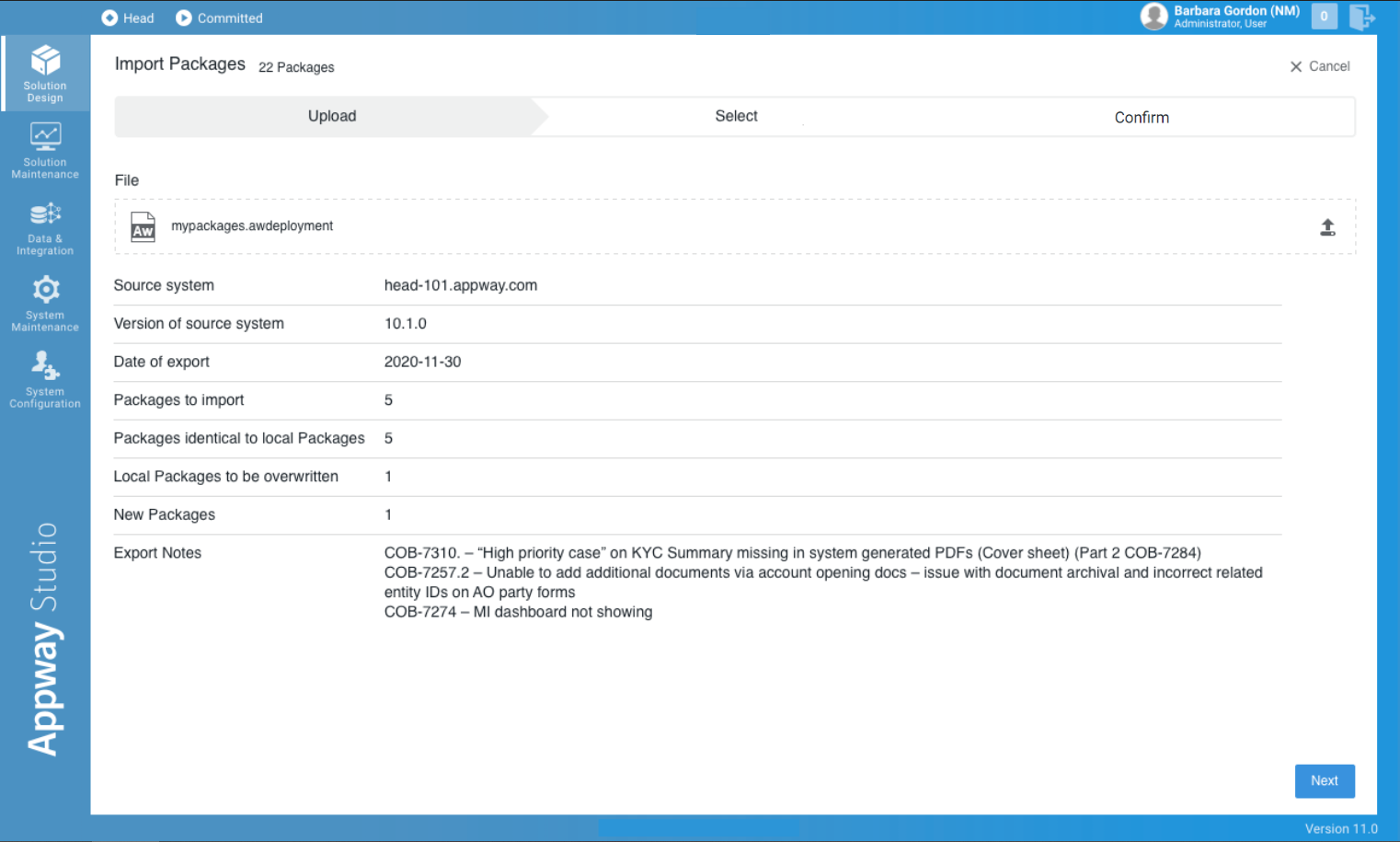 One-Click Deployment (Solution Import/Export) - Appway Community