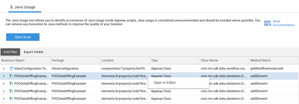 Best Practice Analyzer - Appway Community
