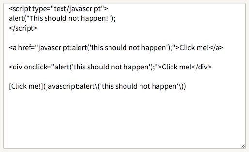 Displaying Untrusted Markdown Code Using the Text Component - Appway ...