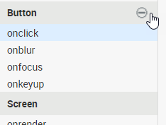 Screen Components: Events and Actions - Appway Community